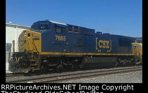CSX 7665 in YN4